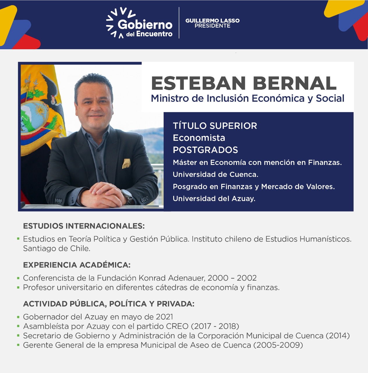Ministro de Inclusión Económica y Social – Ministerio de Inclusión ... Ministro de Inclusión Económica y Social – Ministerio de Inclusión ...